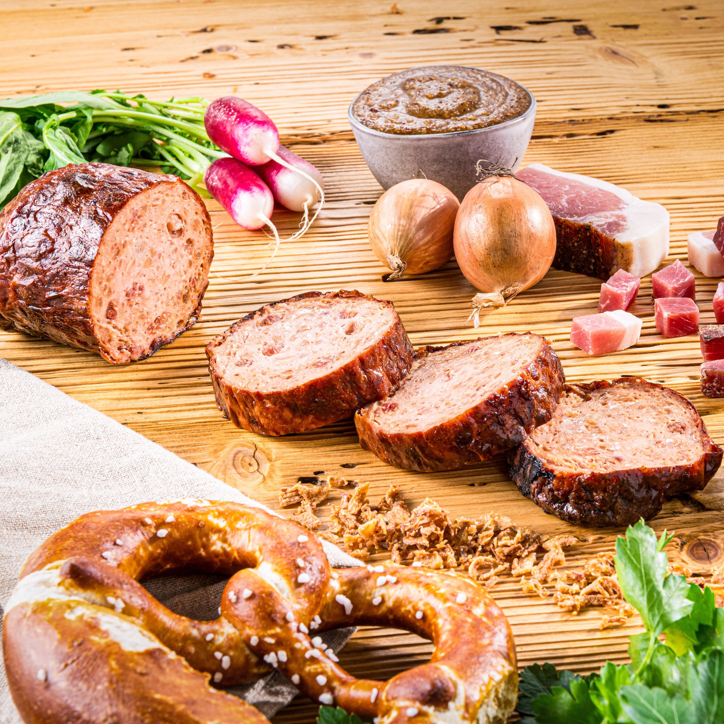 Almhütten-HUPSI im Glas zum Aufbacken | HUPSI LEBERKAS
