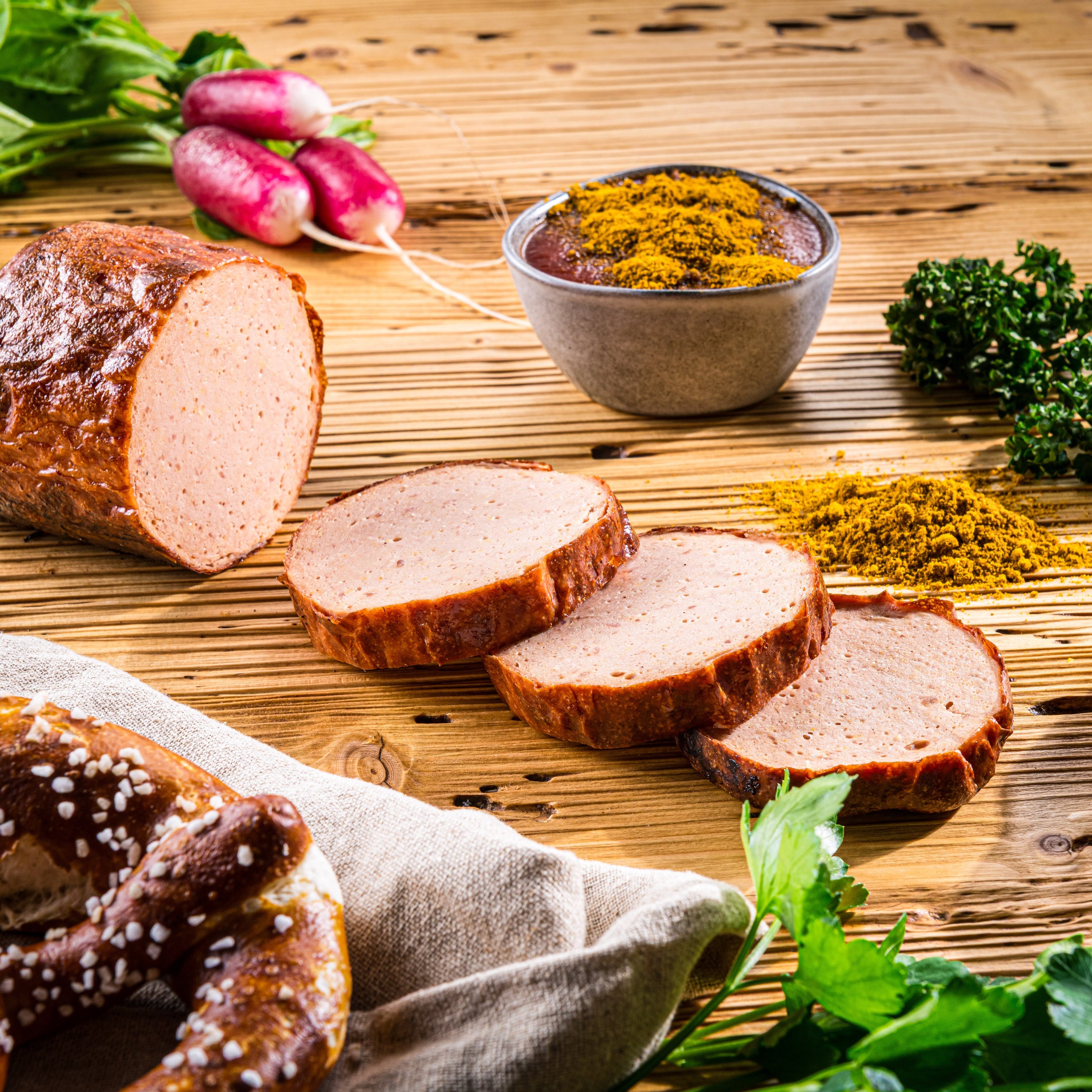 Currywurst im Glas | HUPSI LEBERKAS