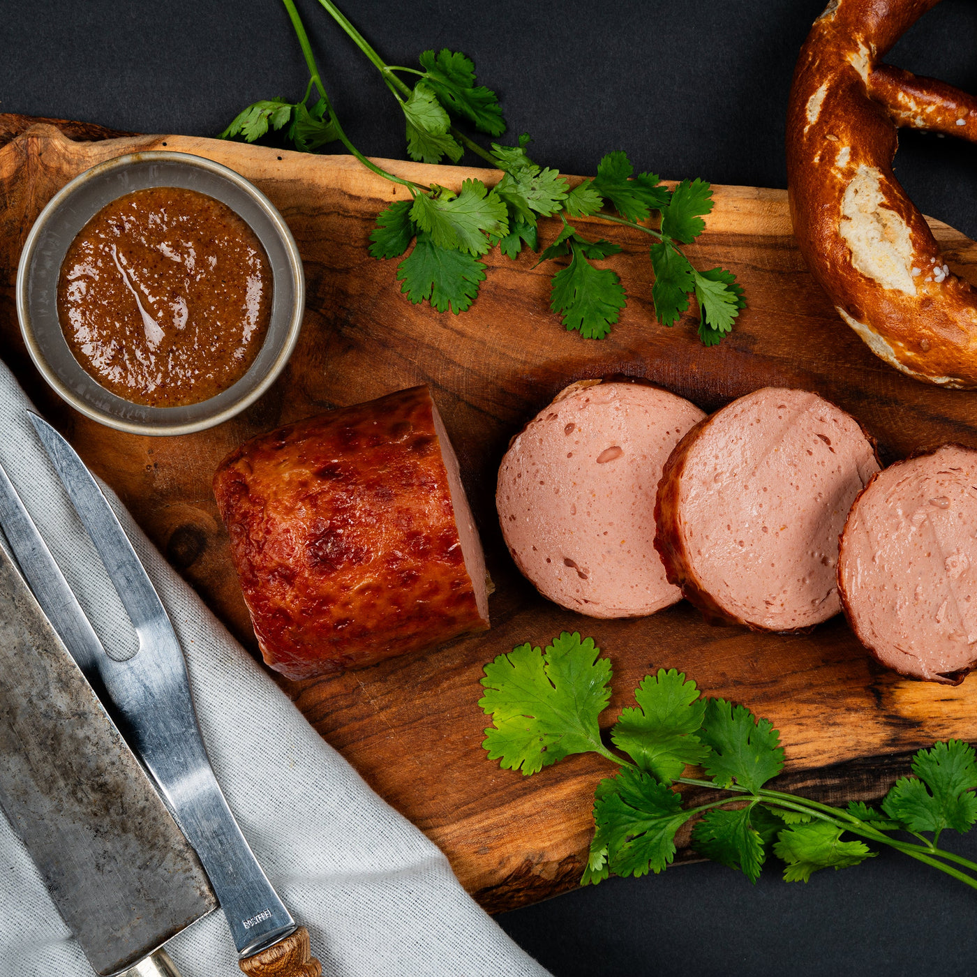 Klassischer BAYRISCHER Leberkas im Glas zum Aufbacken | HUPSI LEBERKAS
