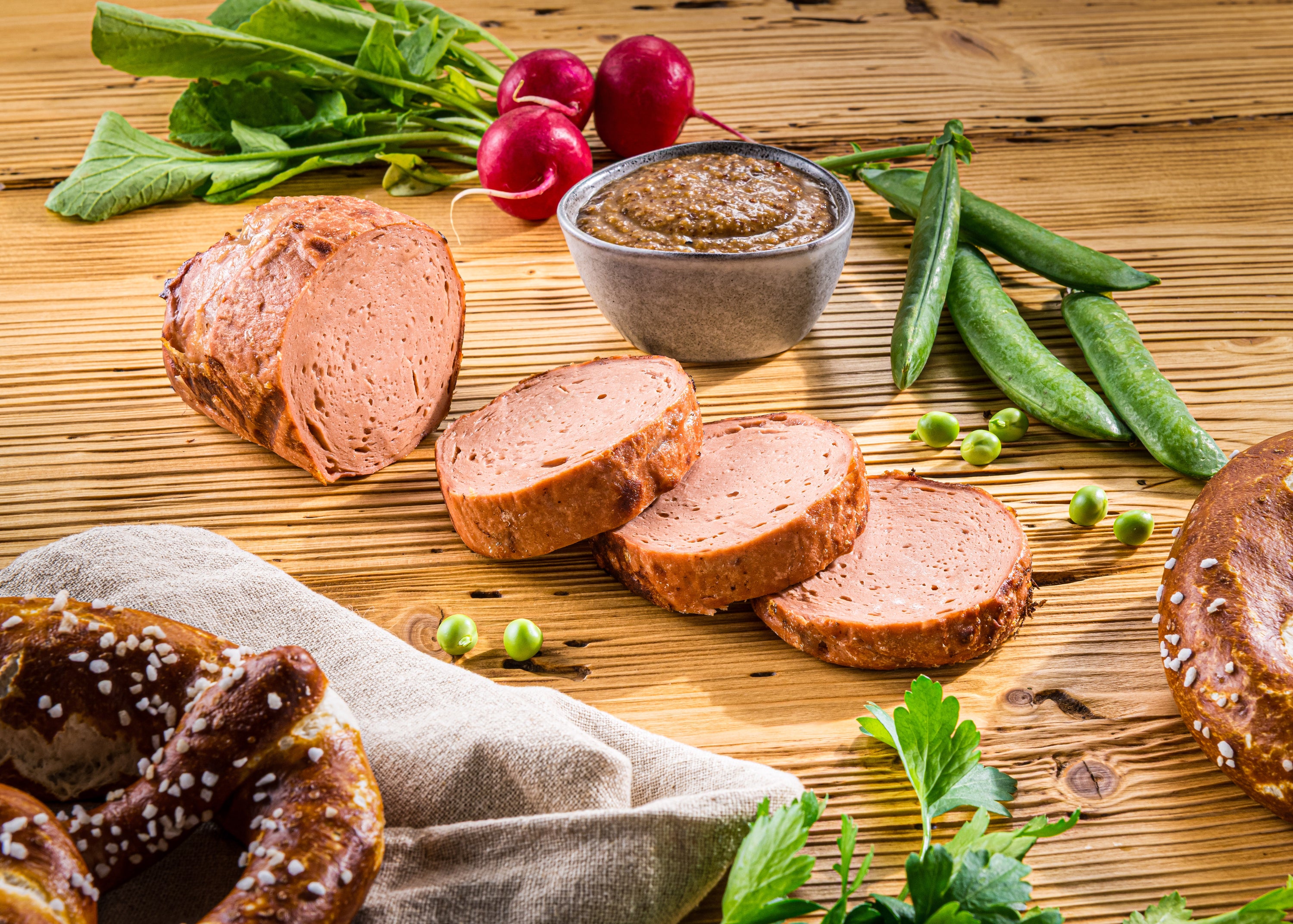 Veganer Leberkäse | HUPSI LEBERKAS