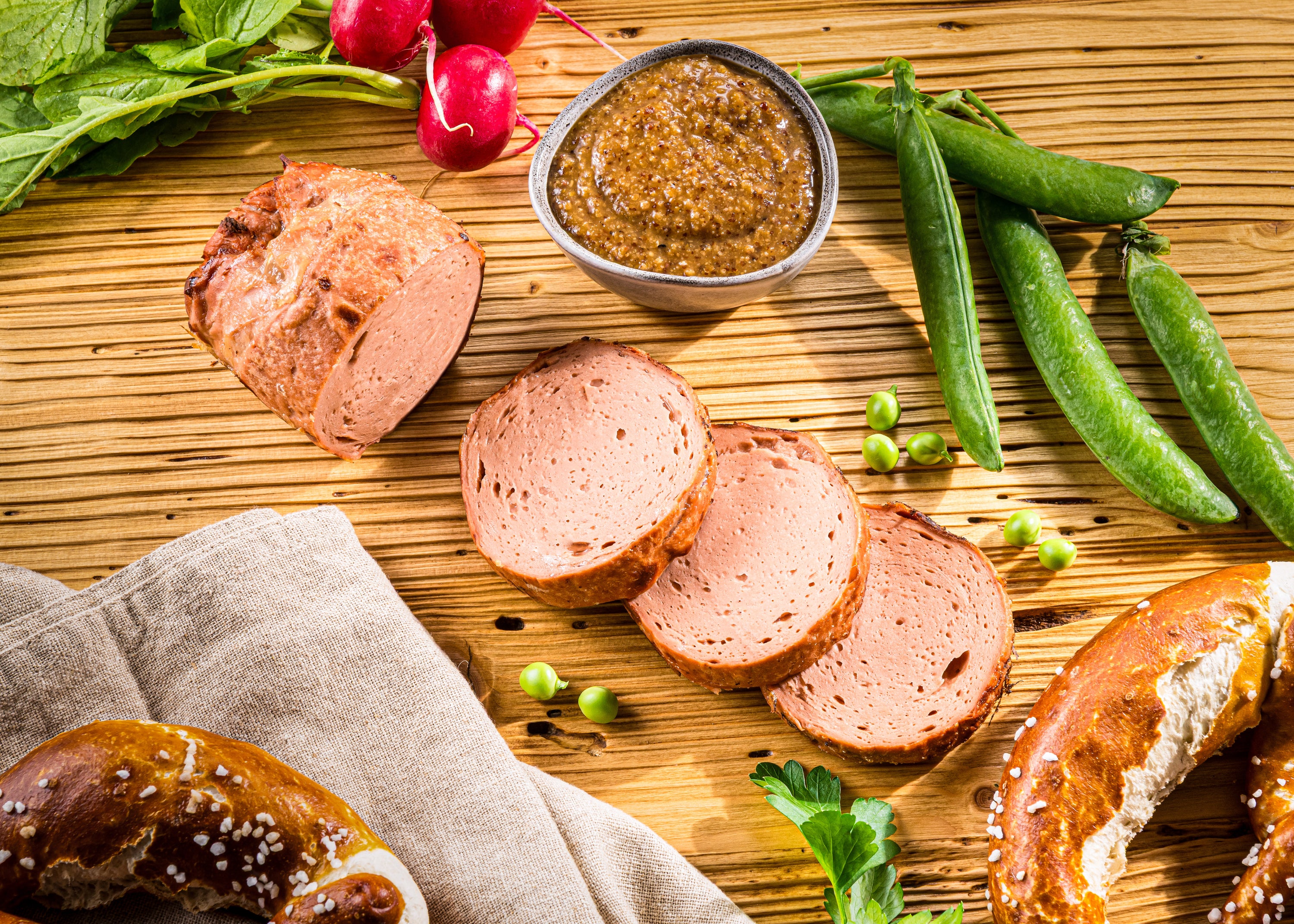 Veganer Leberkäse | HUPSI LEBERKAS