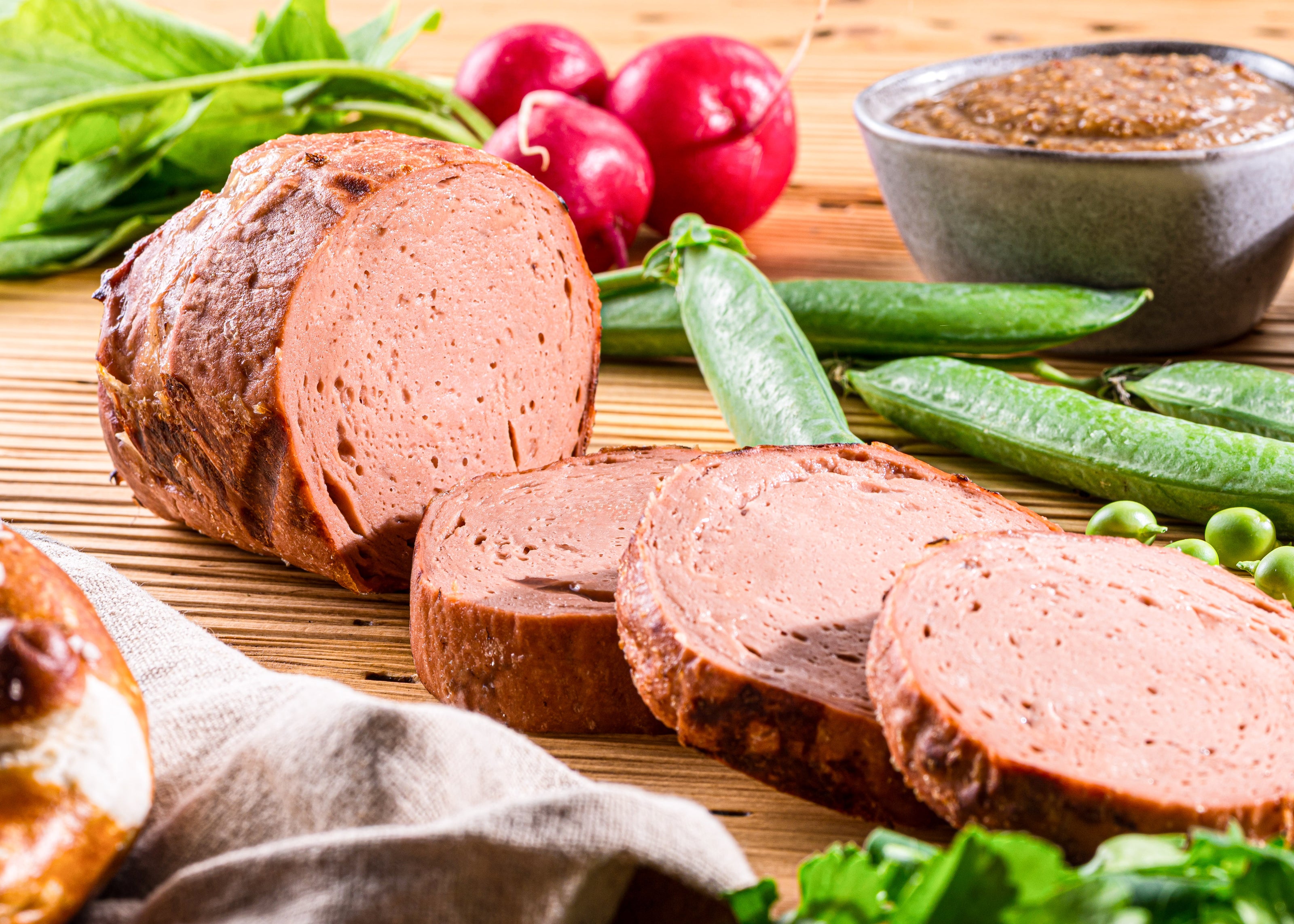 Veganer Leberkäse | HUPSI LEBERKAS