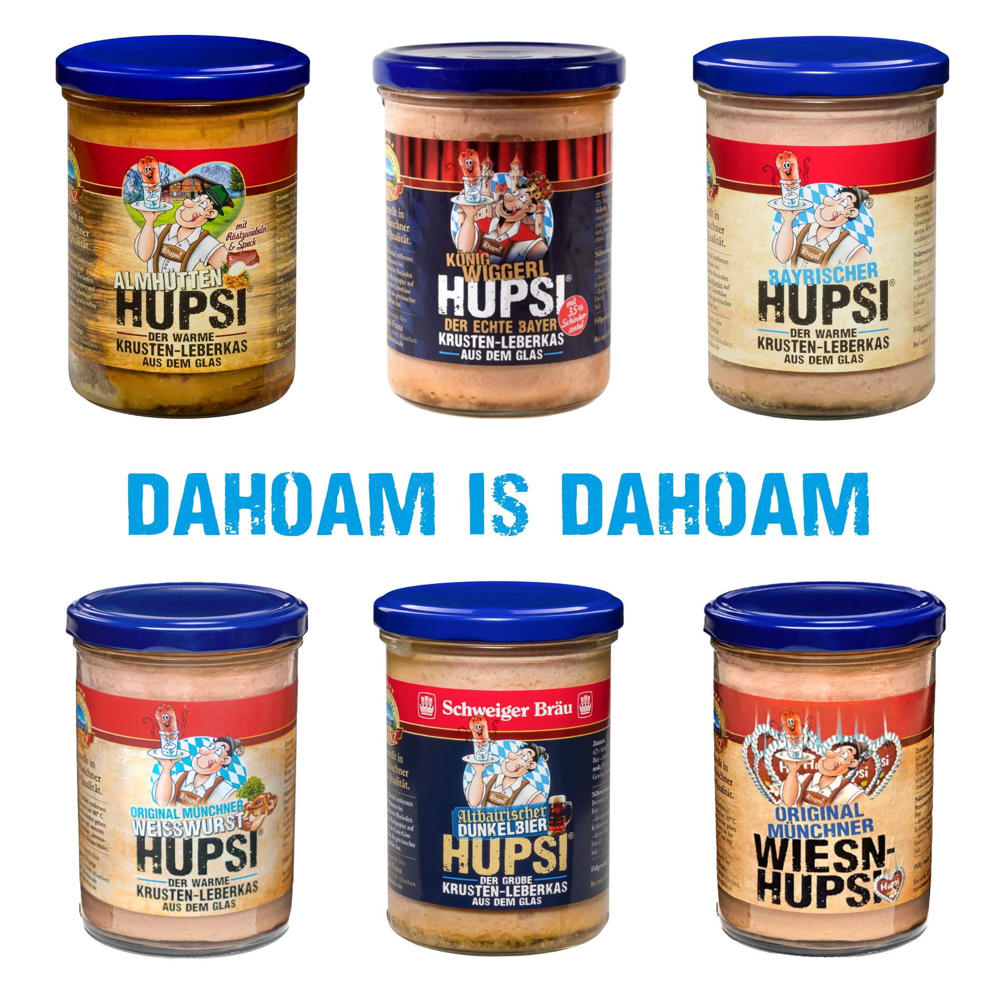 Dahoam is Dahoam Bayern-Paket von HUPSI